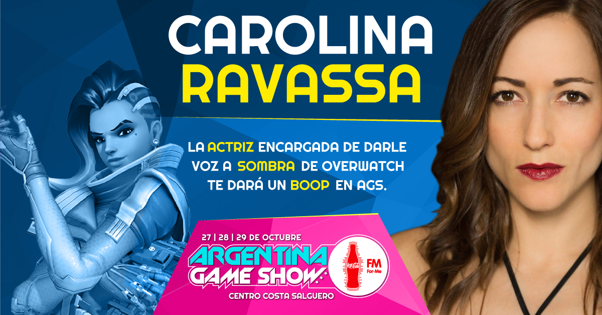 Conocé a Carolina Ravassa, la voz de Sombra de Overwatch en # ...
